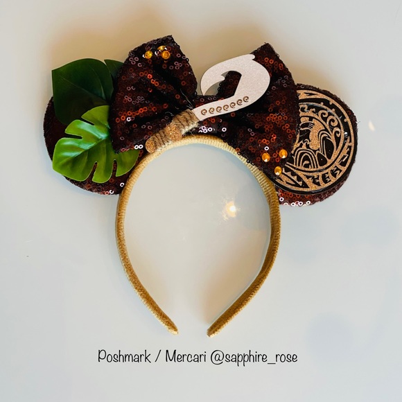 Costumes | Moana Inspired Mouse Ears Headband Halloween Costume Party ...